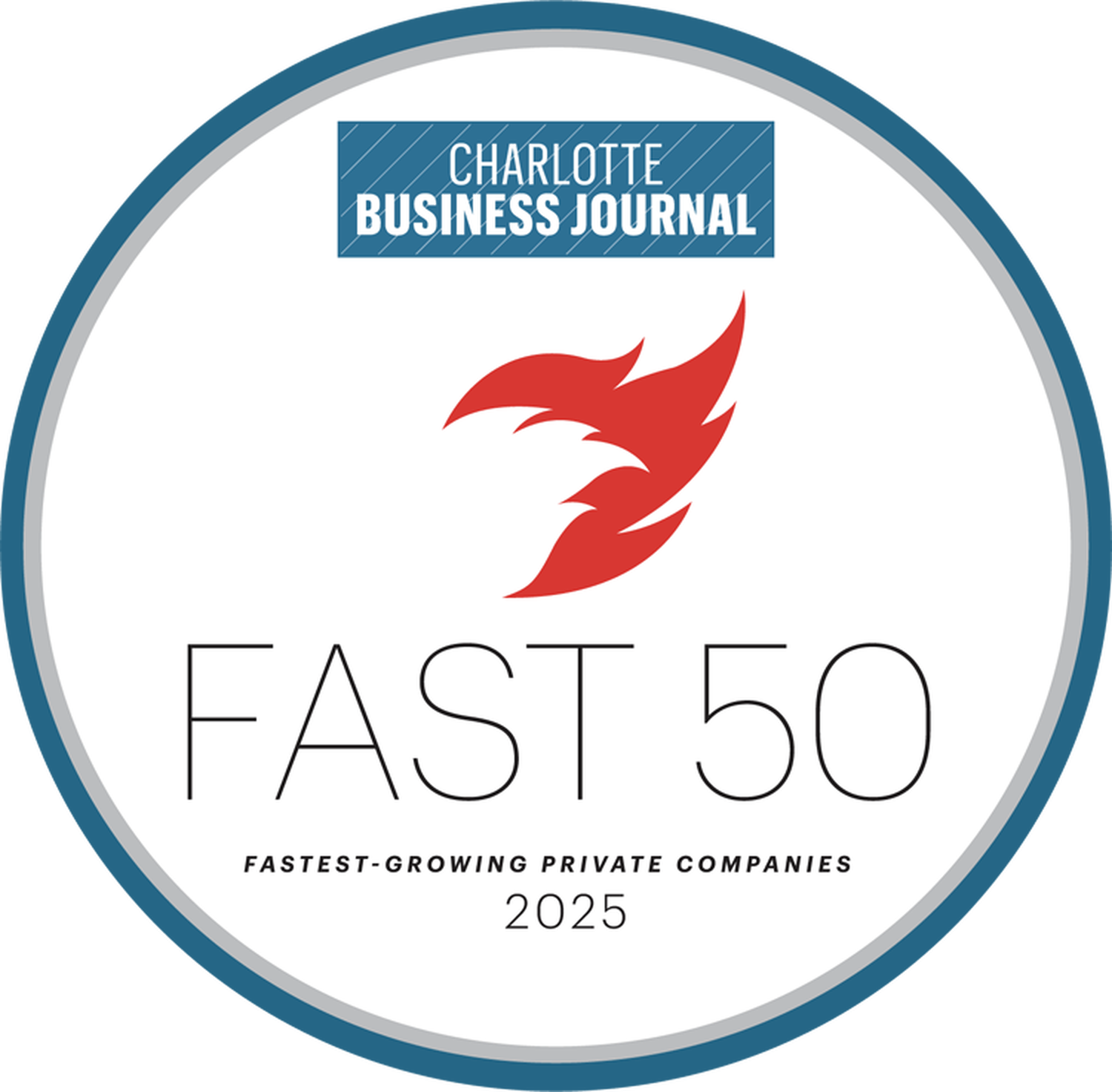 Charlotte Business Journal Fast 50 Awards 2025