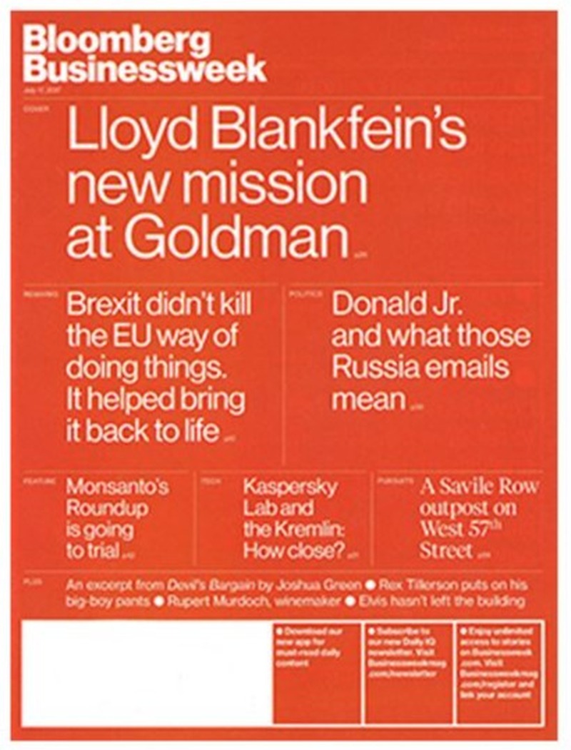 Bloomberg Business Week Cover