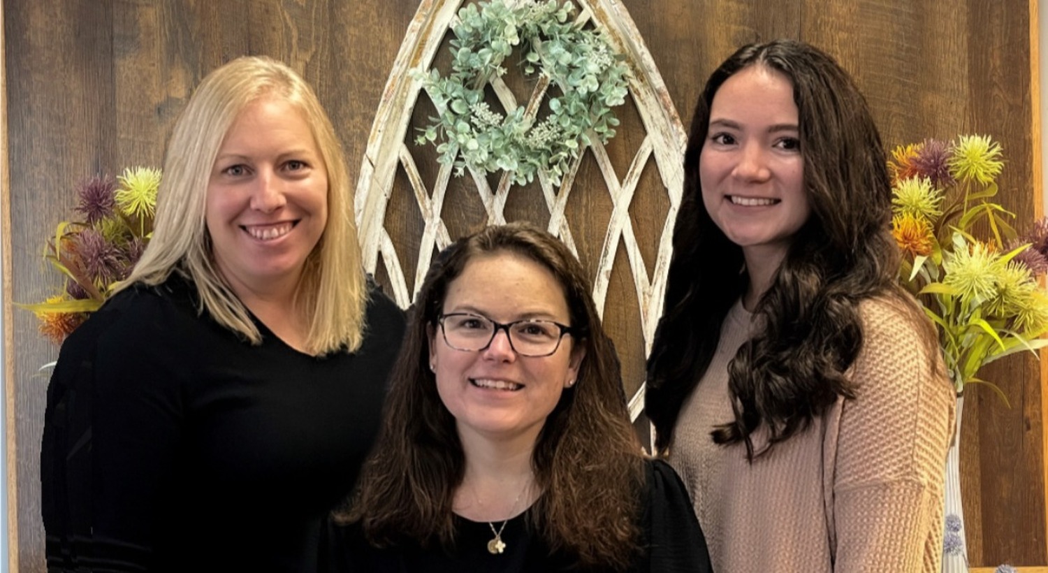 Our team Kiley, Jeanne, and Emily