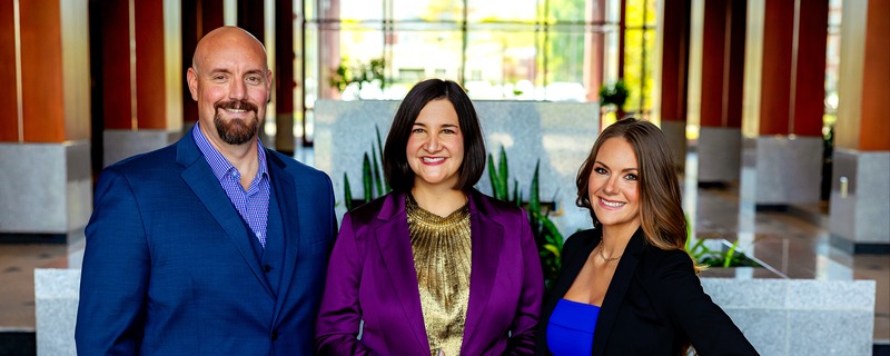 The Concierge Financial Planning team: Robert, Jamie and Jessica